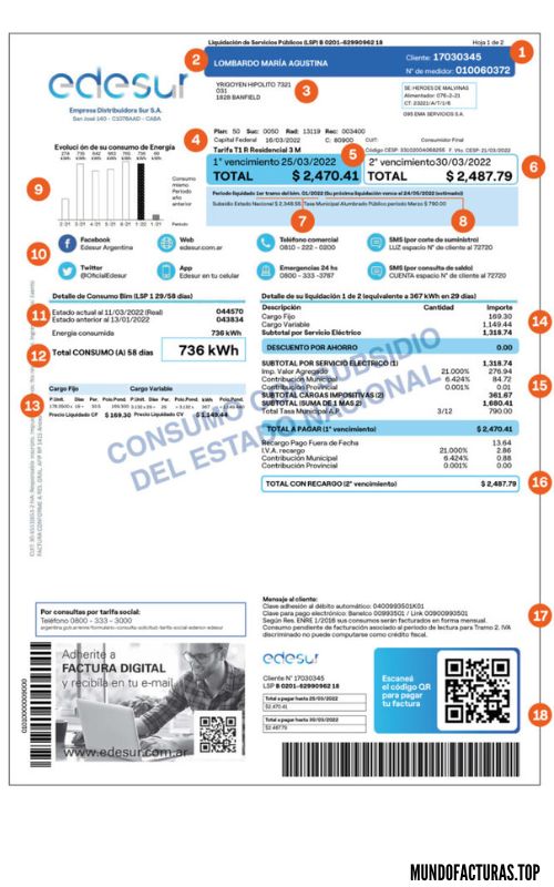 Factura de Luz EDESUR 】 ️ Como Consultar en ( 3 Pasos )